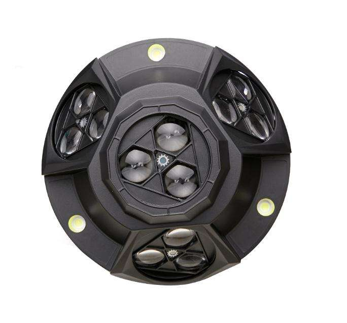 DJ Four Head Bee Eye Laser Light Bar Colorful Lights Led Rotating Stage ...